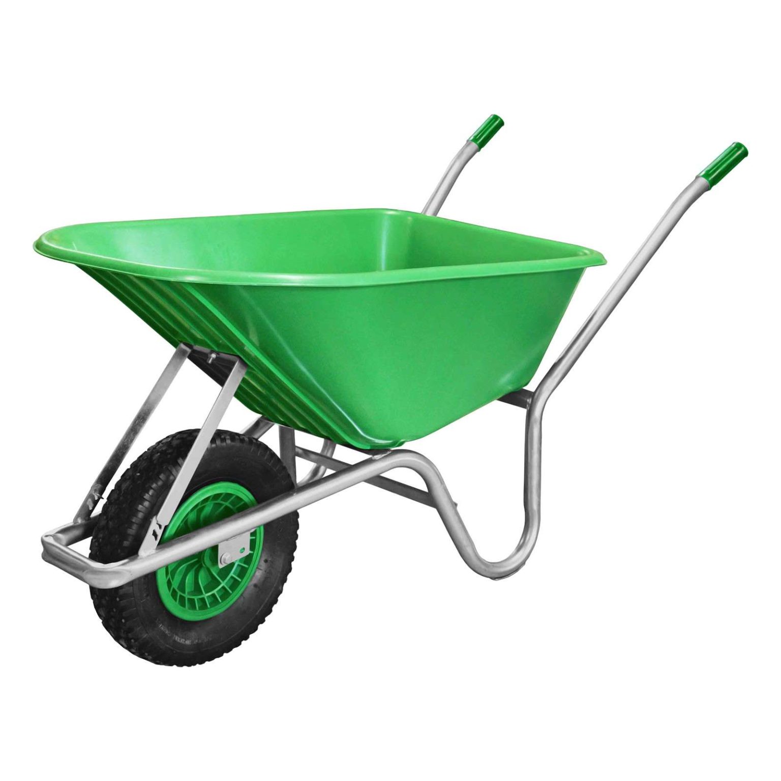 Perry-110 Litre No.7135 General Purpose Wheelbarrow GREEN (Instore ...